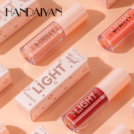 LIP GLOSS CON COLOR/DESTELLOS BRILLANTES H1015 -HANDAYAN