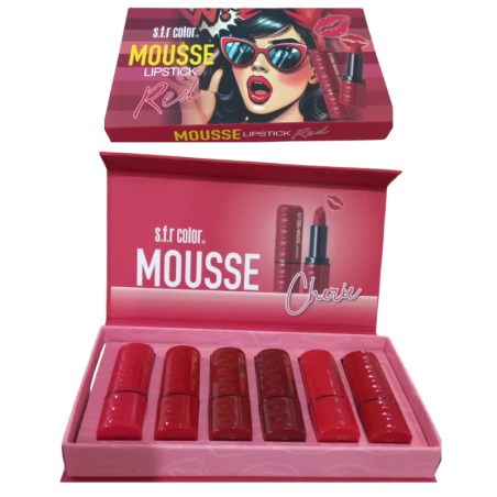 MOUSSE LIPSTICK RED S.F.R COLOR 5866