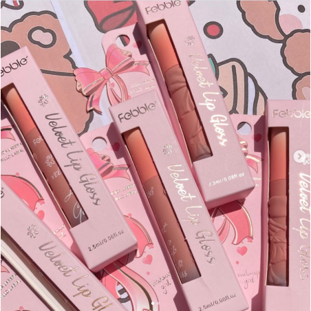 LIP GLOSS VELVET LAZO FEBBLE LG2405