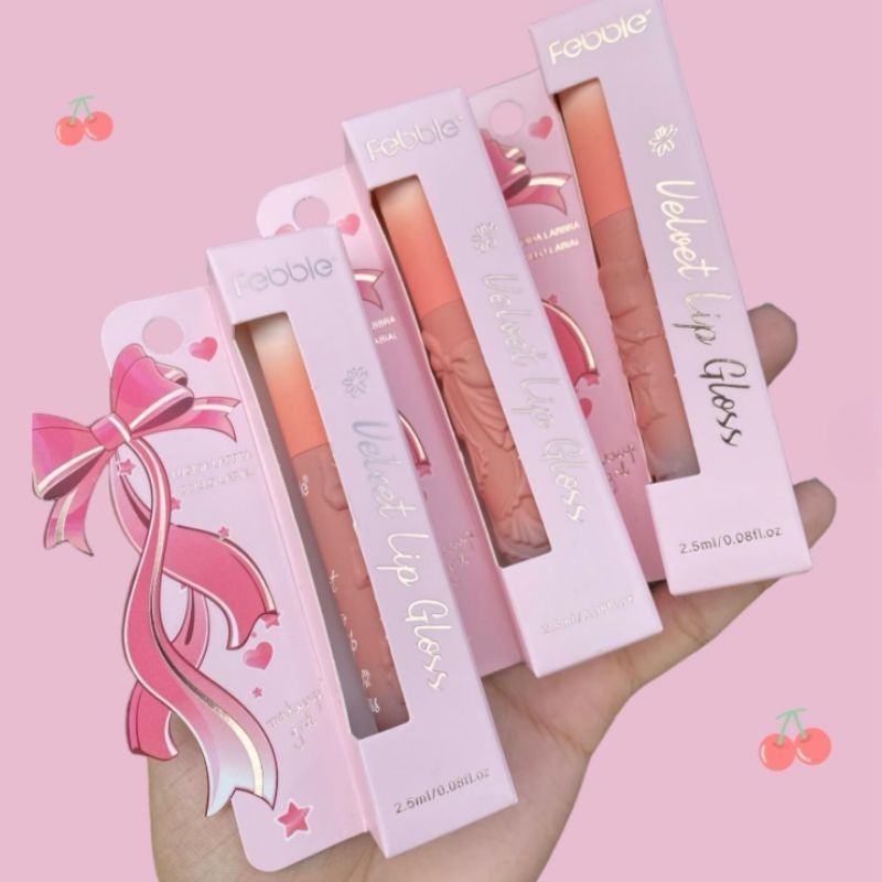 LIP GLOSS VELVET LAZO FEBBLE LG2405