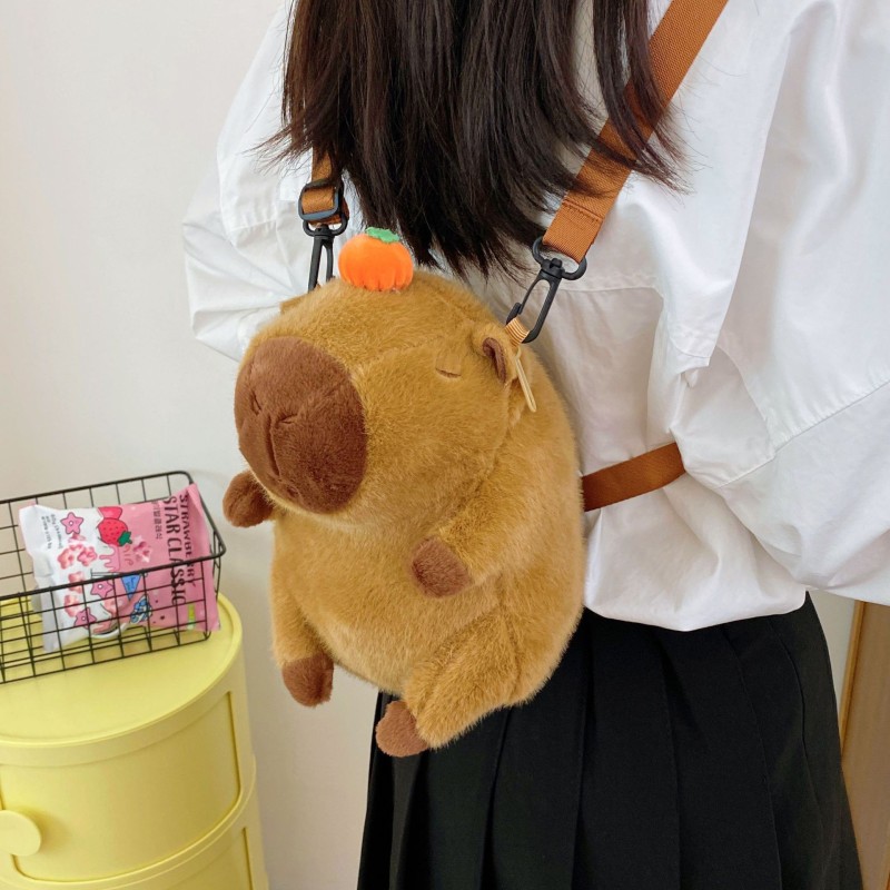 Bolso Peluche de Capibara