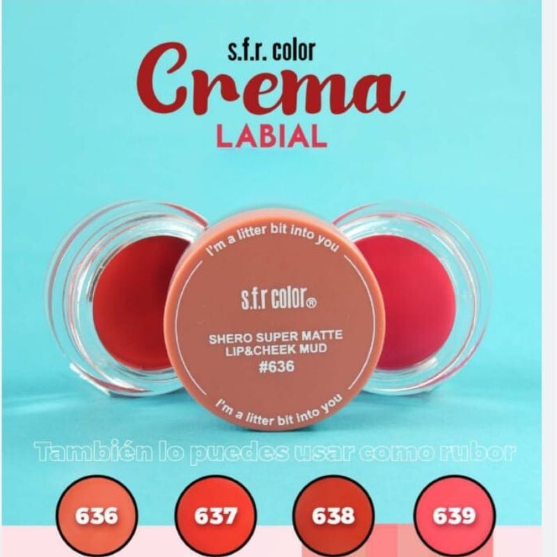 Labial y Rubor en Crema 2 en 1 5584 - Sfr Color